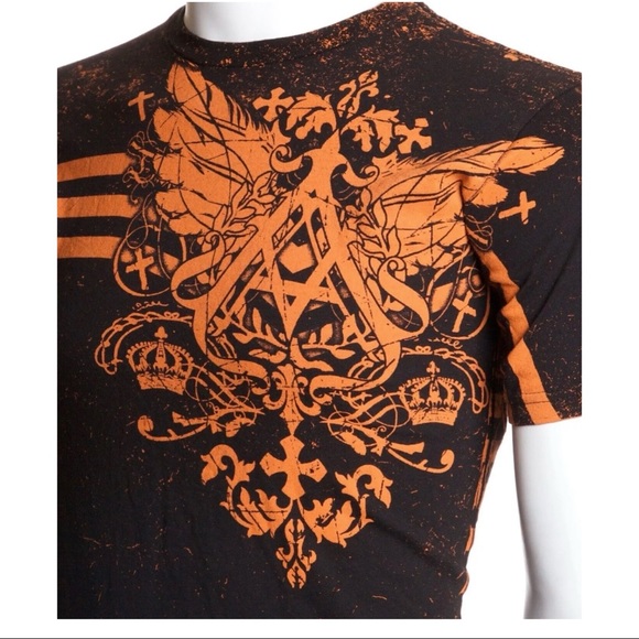 Affliction | Shirts | Archaic By Affliction Men Tshirt Vanish Black ...